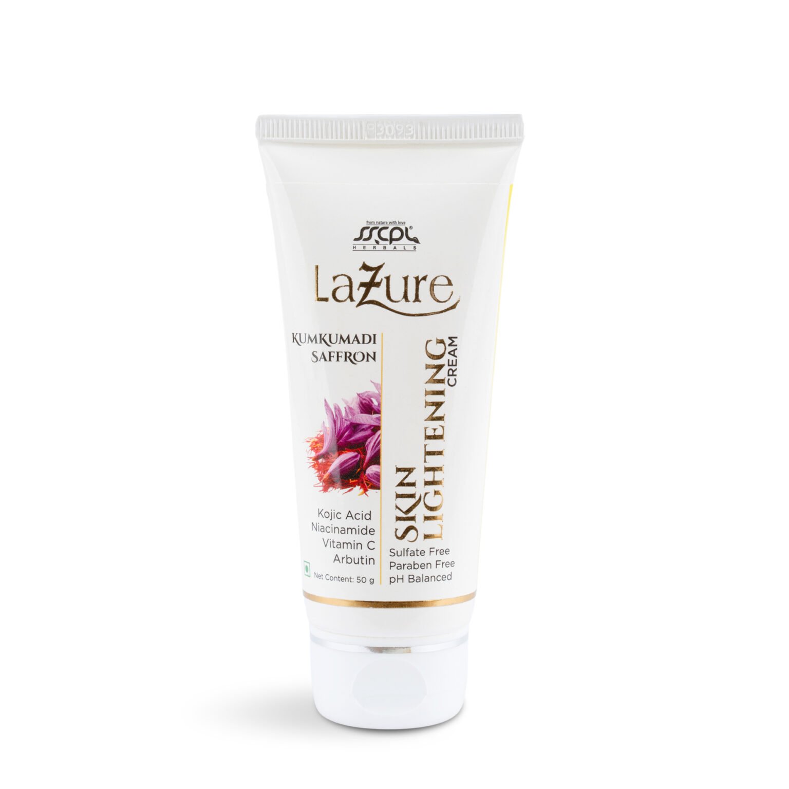 Lazure Kumkumadi Saffron Skin Lightening Cream - SSCPL